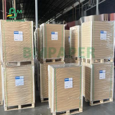 China 70gsm Tear-Resistant Brown Kraft liner Paper Sheets For Cement Bags for sale