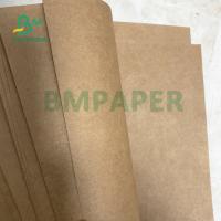 China 80gsm Dark Brown Kraft Liner Paper For Rice Bags High Strength for sale