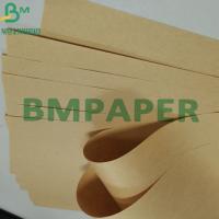 China 70gsm Unbleached Kraft Liner Board Topliner Sack Craft Base Paper For Wrapping for sale