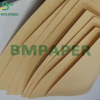 China 70gsm Unbleached Kraft Liner Board Topliner Sack Craft Base Paper For Wrapping for sale