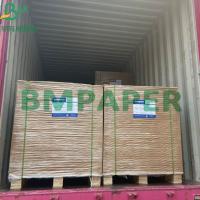 China 70gsm Unbleached Kraft Liner Board Topliner Sack Craft Base Paper For Wrapping for sale