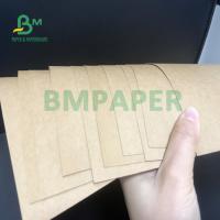 China 300gsm Good Printing Effect Brown Kraft Board For Courier Carton for sale