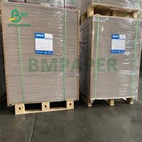 China 300gsm Coated White Board With Grey Back Good Stiffness 630mm X 860mm for sale