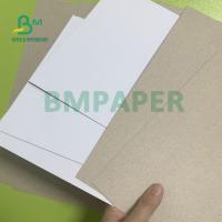 China 615mm X 860mm 350gsm Duplex Board For Box Packing Recycled Pulp for sale