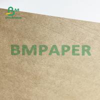 China 300gsm 400gsm High Gram Brown Sheet Kraft Papel For Kraft Boxes for sale