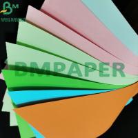 China 80g 120g High Color Saturation Uncoated Colour Bristol Paper Card For Origami for sale