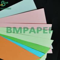 China 80g 120g High Color Saturation Uncoated Colour Bristol Paper Card For Origami for sale