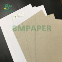 China 245gsm White Coated Grey Back Duplex Board For Cards  Folding Resistance for sale
