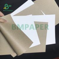 China 245gsm White Coated Grey Back Duplex Board For Cards  Folding Resistance for sale