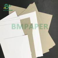 China 250gsm C1S Grey Back Board One Side Glossy Coated 42inch 45inch for sale