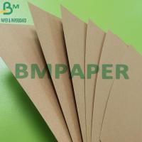 China 150g - 450g Double Side Wood Pulp Recyclable Reddish Brown Kraft Jumbo Paper for sale