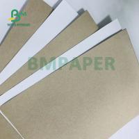 China 170gsm 250gsm White Kraft Liner Board For Take Away Boxes Tear Reisitance for sale
