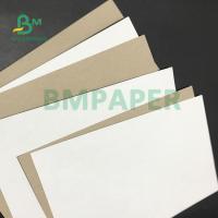 China 170gsm 250gsm White Kraft Liner Board For Take Away Boxes Tear Reisitance for sale