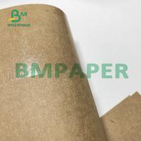 China Single-side PE-coated Waterproof Kraft Paper For Disposable Lunch Boxes for sale