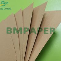 China 250gsm Wood Pulp High Tightness Reddish - Brown Color Kraft Paper Roll for sale