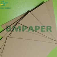 China 250gsm Wood Pulp High Tightness Reddish - Brown Color Kraft Paper Roll for sale