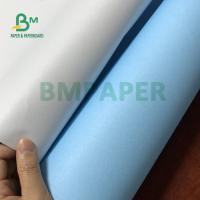China 20lb One Side Blue CAD Plotter Paper heat resistance  24'' X 150m for sale