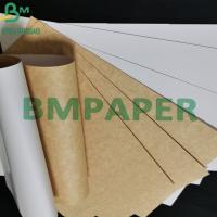 China 230gsm Brown Bottom Of White Coated Eco - friendly Liner Kraft Paper For Packing for sale