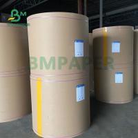 China 110gsm Brown Test Liner For Carton Boxes 120cm High Strength Recycled Pulp for sale