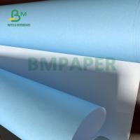 China 30'' X 1000m Single Side Blue Engineering Paper Water Resistance 80gsm for sale
