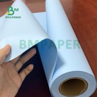 China 80gsm 3'' Blue Engineering Plotter Paper For Machinery 610mm X 150m for sale