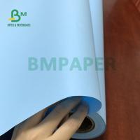 China 508mm X 100m Blue Engineering Bond Paper 2'' Core Uncoated Brightness for sale