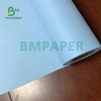 China 508mm X 100m Blue Engineering Bond Paper 2'' Core Uncoated Brightness for sale