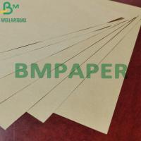 China 70g Food Grade Oilproof MG Golden Brown Unbleached Kraft Paper For Packing for sale