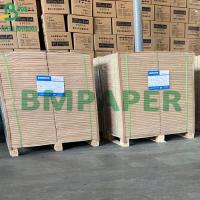 China 70g Food Grade Oilproof MG Golden Brown Unbleached Kraft Paper For Packing for sale