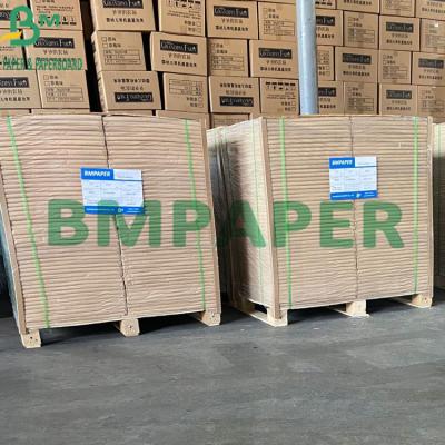 China 70g Food Grade Oilproof MG Golden Brown Unbleached Kraft Paper For Packing for sale