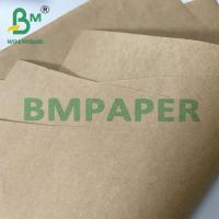 China 50GSM - 80GSM Durable Brown Kraft Liner Paper For Shopping Bags for sale