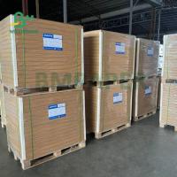 China 75gsm 90gsm Extensible Natural Kraft Paper To Produce Cement Bags 100 x 69cm for sale