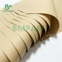 China Wood Pulp Uncoated 75gsm 80gsm Brown Natural Kraft Paper To Produce Cement Bags for sale