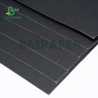 China 120+120+120gsm 3 layer Black Corrugated Cardboard Paper For Mailer Box E Flute for sale