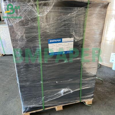 China 1.5MM 2MM E Pit 110+110+110 Black Card Triple Layer Flute Corrugated Cardboard For Paper Packing for sale