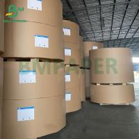 China 70gsm 90gsm Semi Extensible Brown Kraft Paper For Packaging Bag for sale