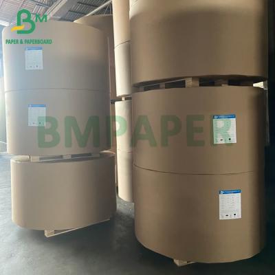 China Recyclable 80gsm Excellent Strength Virgin Kraft Liner Bag Paper for sale