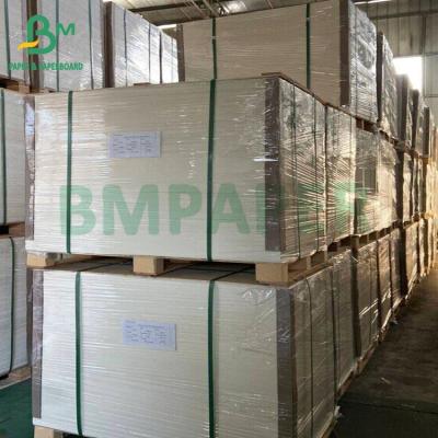 China 40gr Moisture Proof Premium Gift Packing One Side Glossy Brown Paper for sale