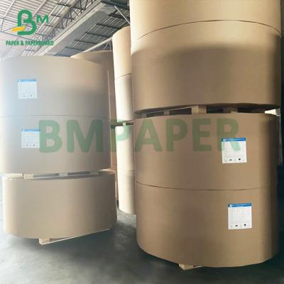 China Unbleached Oilproof Snack Packing Box PE Coated Kraft Liner Board for sale
