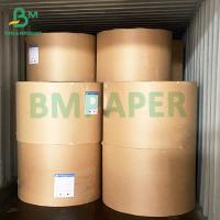 China 270g Unbleached Brown High Stiffness  Kraft + 18g PE Coated Board for sale