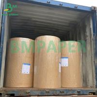 China 70gsm Carta Per Sacchi Di Cemento High expansible kraft paper brown cement sack for sale