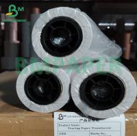 China 60gsm 880mm White Tracing Paper Translucent Copying Paper For Tracing And Drawing for sale