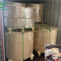 China 200g Waterproof Customized PE Coated White Cup Paper Raw Material for sale