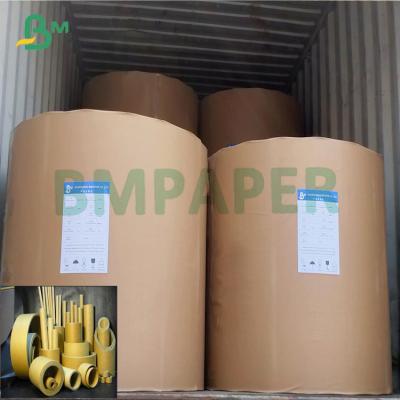 China 180gsm Printable Recycled Pulp Uncoated Brown Test Liner Paper for sale