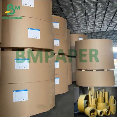 China 200gsm Smooth Wood Pulp  Strong Brown Kraft Test liner paper roll for sale