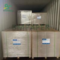 China 1mm 1.2mm Glossy Claycoated Board Two Side White For Signboard 72 x 102cm for sale