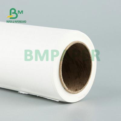 China 34gsm Kit 3 5 7 White Kraft Paper Oilproof Food Grade Paper Jumbo Roll for sale