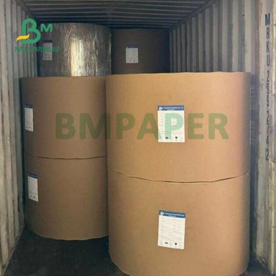 China 50 - 150g Food Grade Brown Kraft Paper For Takeaway Carrier Bag Lightweight for sale