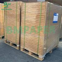 China 80gsm 100um Golden Envelope Kraft Paper Courier Bag Paper Rolls for sale