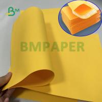 China 85Gr 90gr 95gr 86.5 x 54cm Uncoated Unbleached Gold Kraft Paper For Envelopes Making for sale